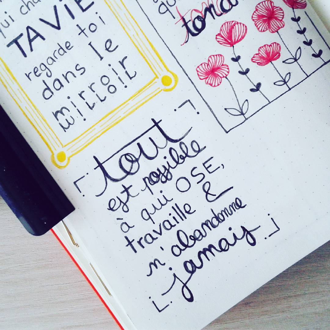 Bullet Journal français: 3 nouvelles inspirations
